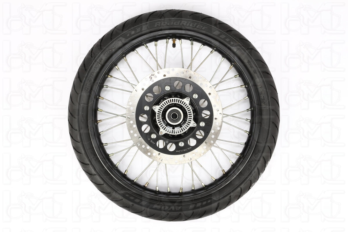 FRONT WHEEL ASSY WITH TYRE & TUBE