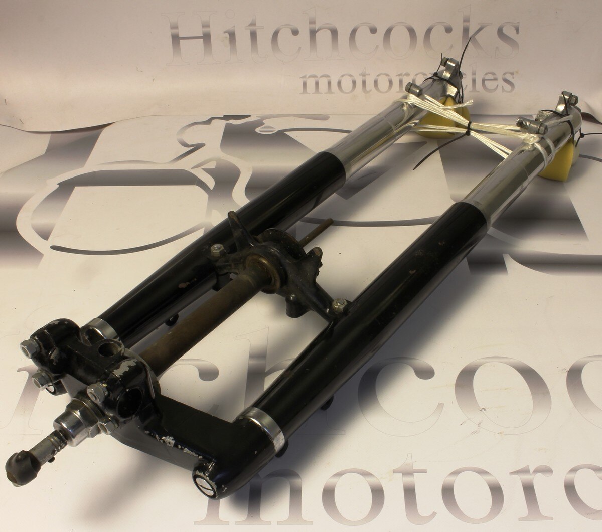 FORK ASSEMBLY, INDIAN CHIEF (YOKES, FORK COVERS AND FORK LEGS) New old ...