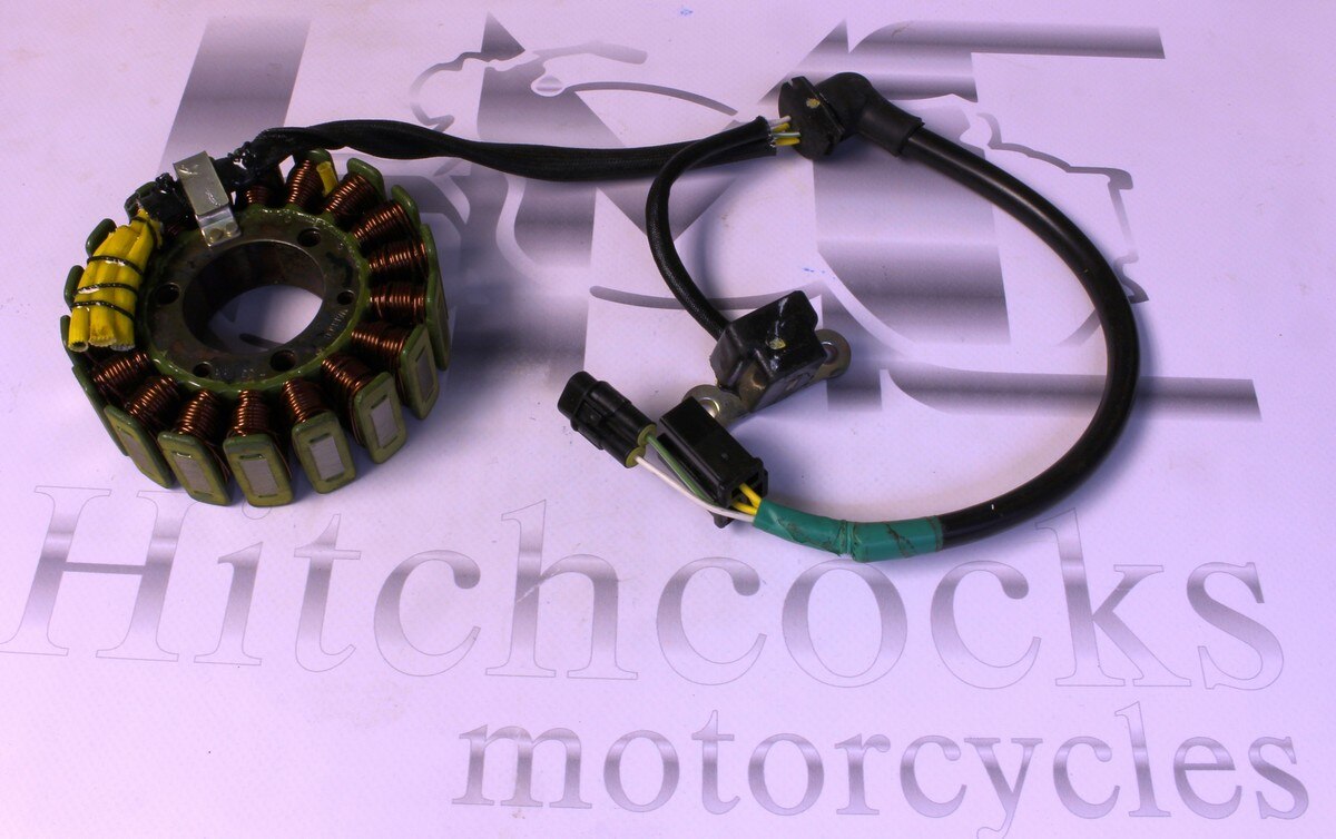 STATOR AND PULSAR COIL ASSY (5mm mounting holes from Sept 2011)