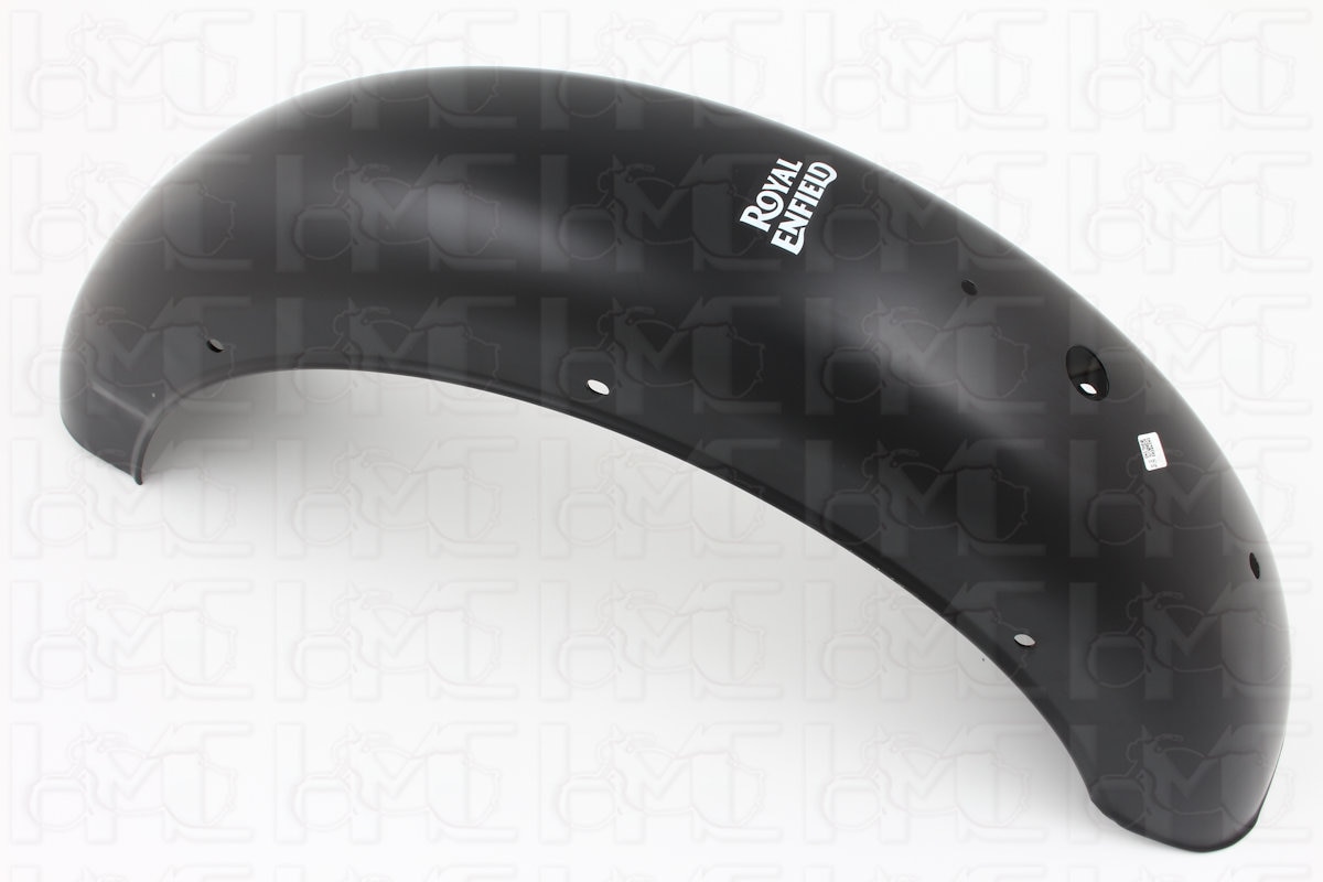 MUDGUARD COMPLETE WITH STICKER, REAR, STEALTH BLACK, CL