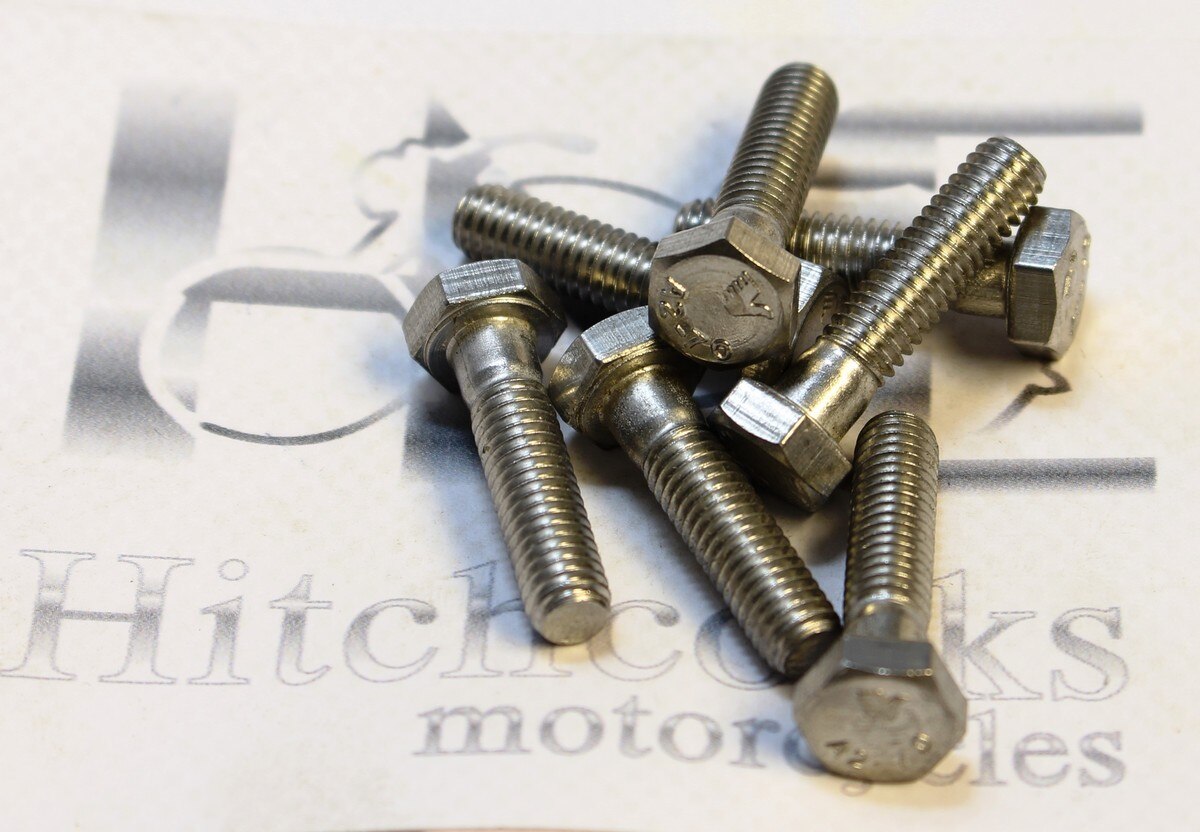 BOLT, M6 X 25mm **STAINLESS**