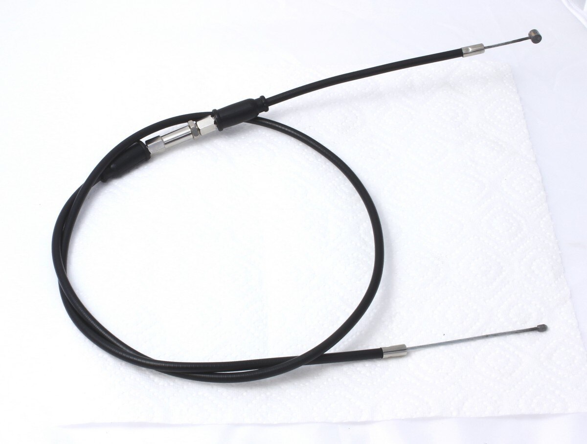 THROTTLE CABLE, NYLON LINED. 38'' Outer cable length with adjuster 6 ...