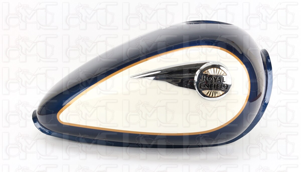 FUEL TANK PAINTED CELESTIAL BLUE