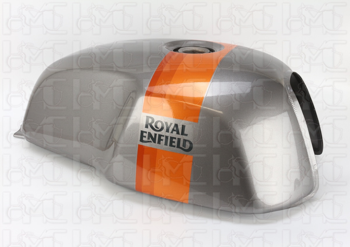 FUEL TANK PAINTED SILVER SPECTRA