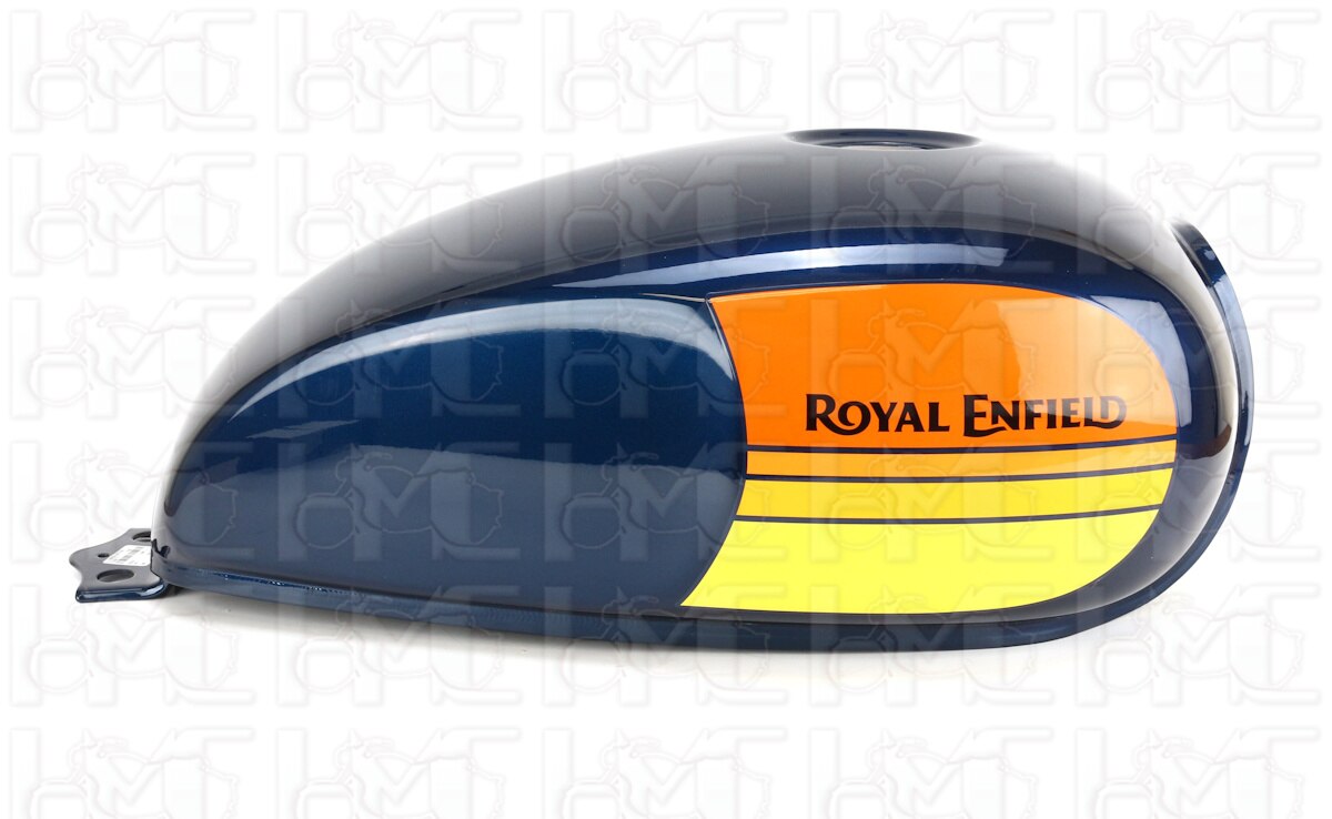 FUEL TANK PAINTED MARINE BLUE