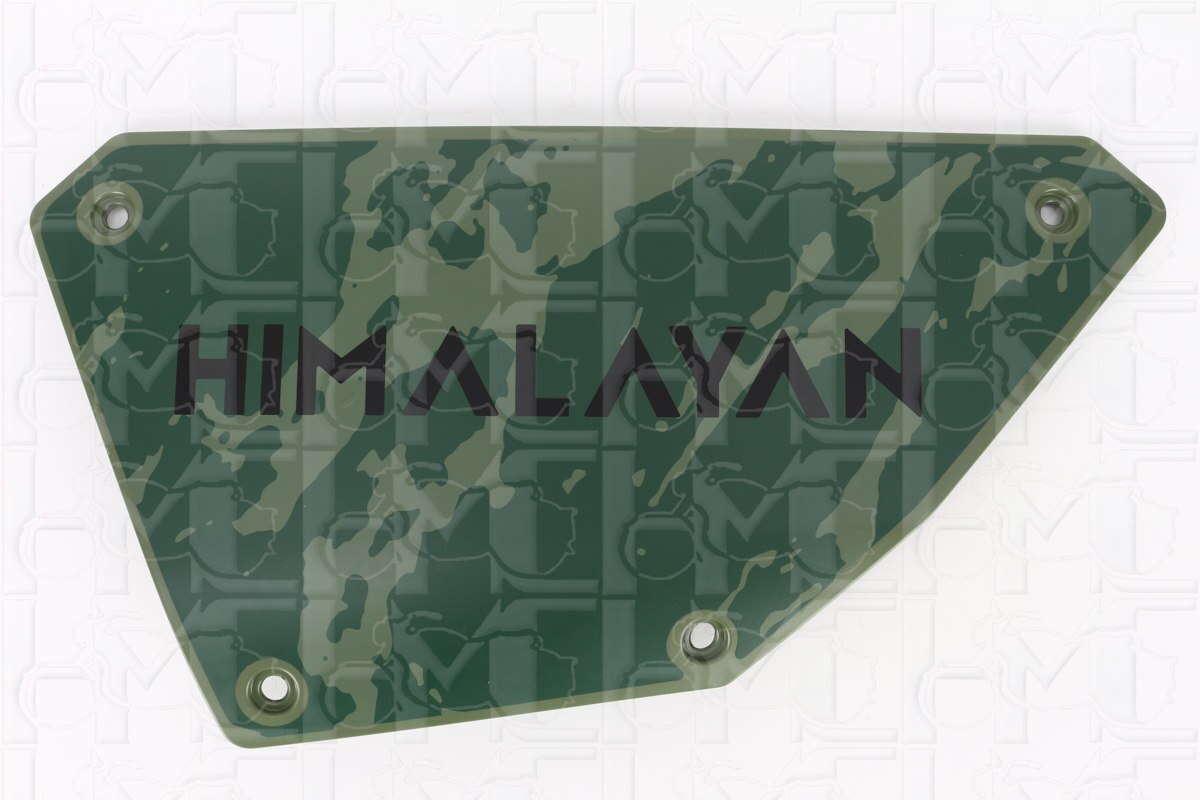 SIDE PANEL LH WITH DECAL,GREEN MATT