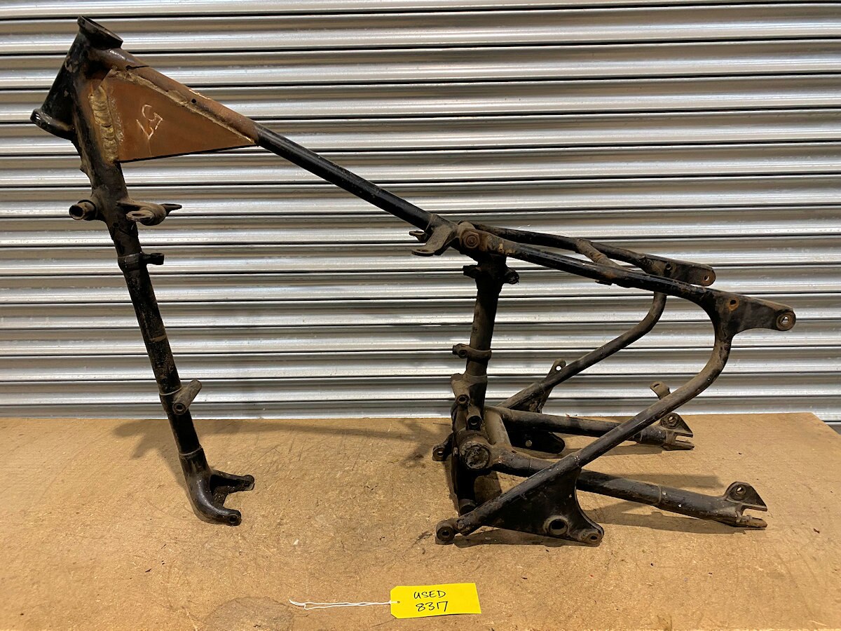 **USED** FRAME AND SWINGING ARM AJS MATCHLESS 1958 FRAME NUMBER: A62998 ...